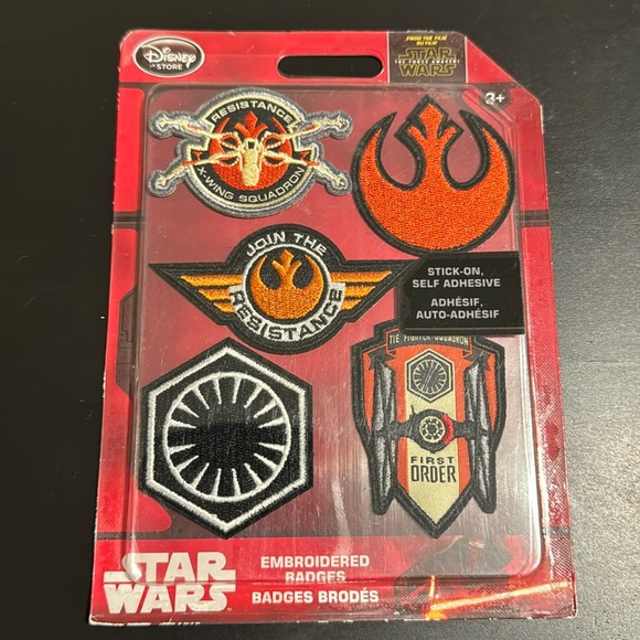 Toys | Disney Store Star Wars The Force Awakens Embroidered Badges New ...